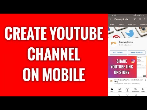 How To Create YouTube Channel On Mobile
