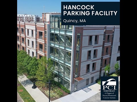 Hancock Parking Facility | Precast Parking Structure Supports Development Boom in Quincy, MA