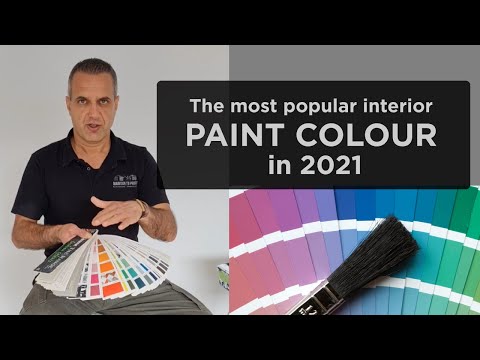 Best paint colours for your house interior? The most popular colour combination in 2021