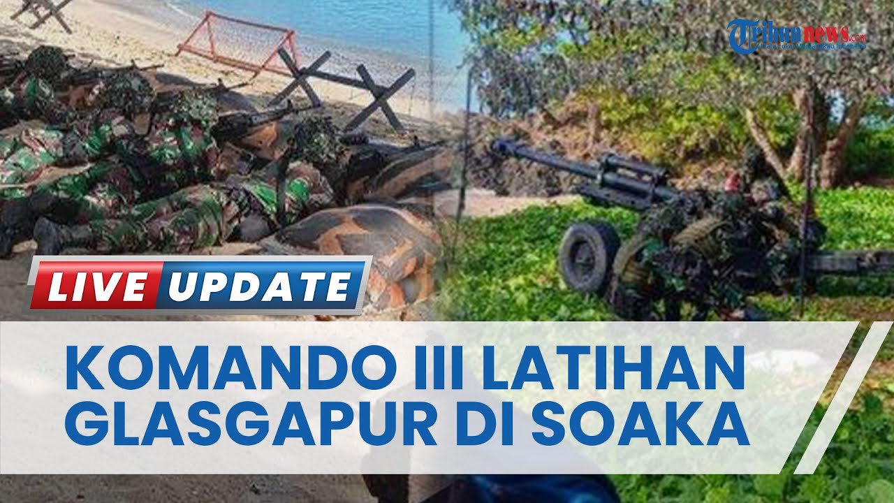 Komando Armada III Latihan Glagaspur di Pantai Saoka, Tunjukan Sejumlah ...