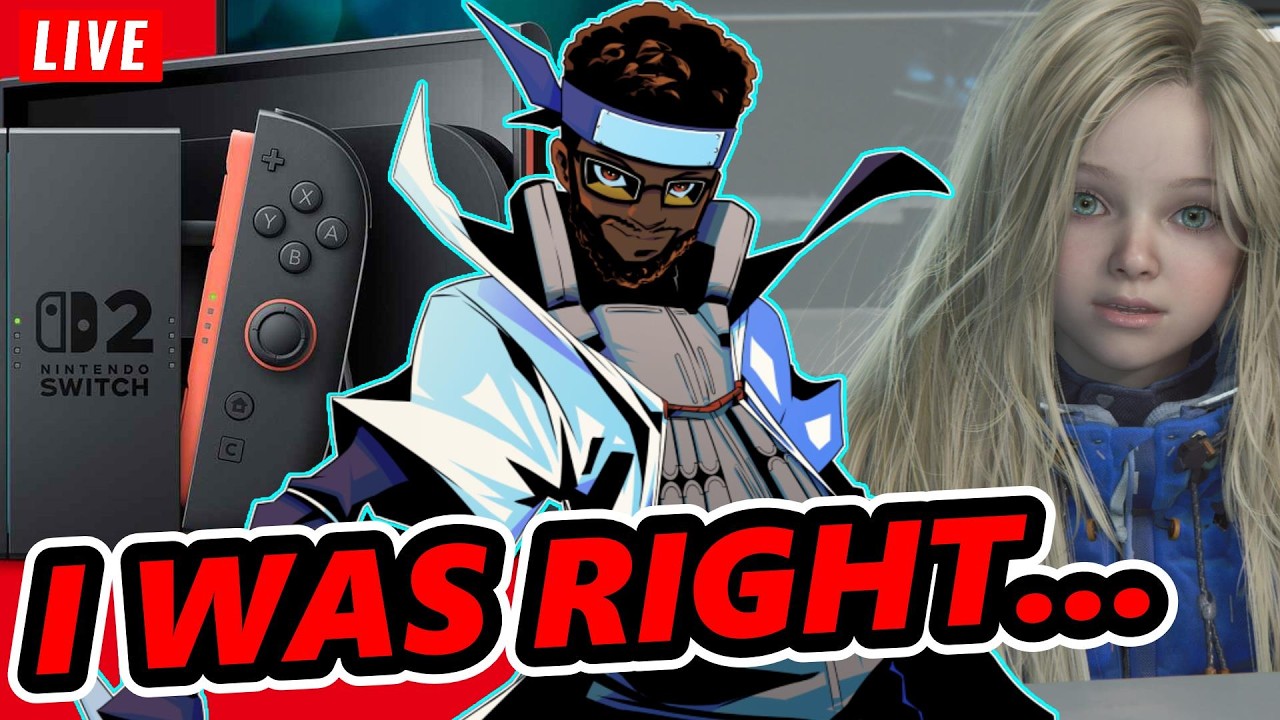 The Internet Sees the Switch 2 Truth, New Zelda Movie Pic + Gaming News! - PE LIVE!