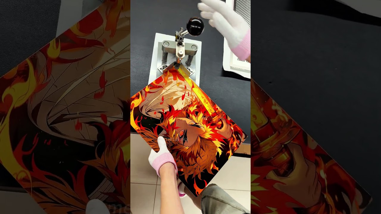 Epic Anime Metal Posters for Gamers & Collectors (USA Shipping)anime wall art,anime metal