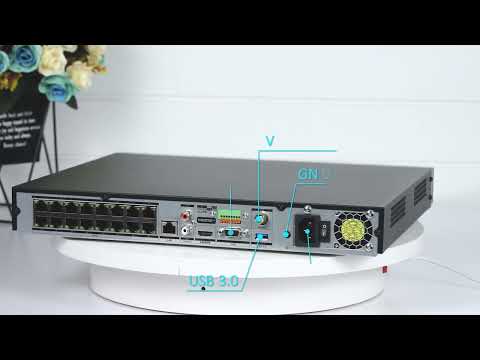 Hikvision AcuSense DS-7616NXI-I2/16P/S 16-Channel 12MP 4K NVR
