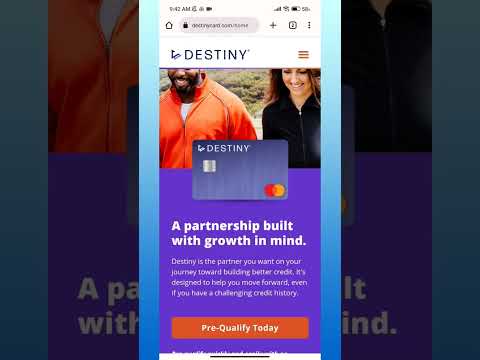 How to Log In to Destiny MasterCard Account