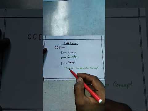 #simplemaths Full form of CCC..