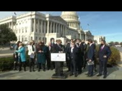 Bipartisan lawmakers tout COVID relief plan