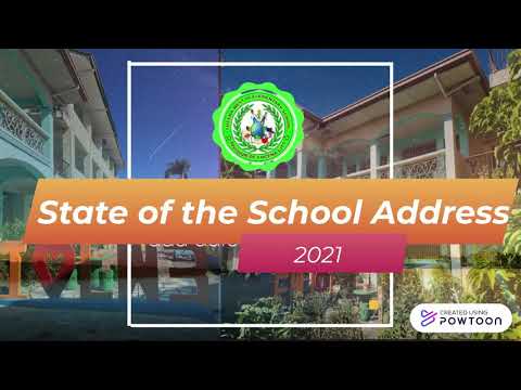 State of The School Address 2021 (Video)