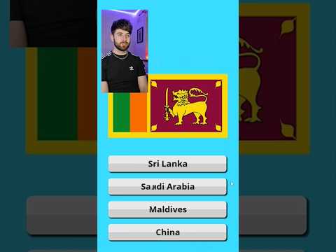 Guess the Flag - part 3 #srilanka #china #maldives #flag #irish