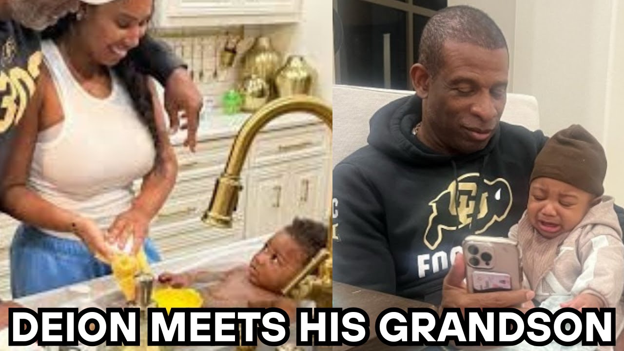 Deion Sanders is a Grandpa! See Coach Prime Soak Up Time With His Infant Grandson in New Photos