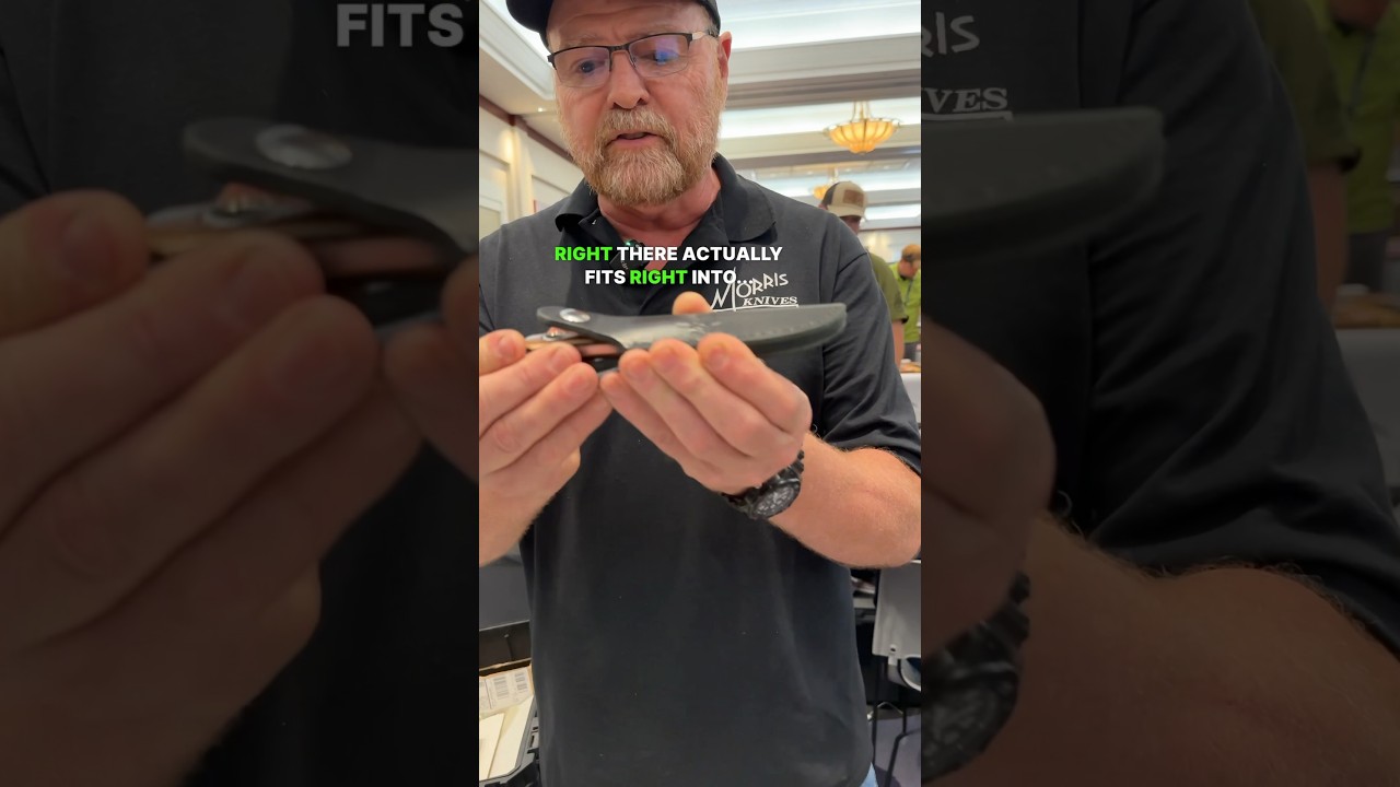 This KNIFE SHEATH is Actually GENIUS! #viral #reels #bladeshow #short #shorts #youtubeshorts