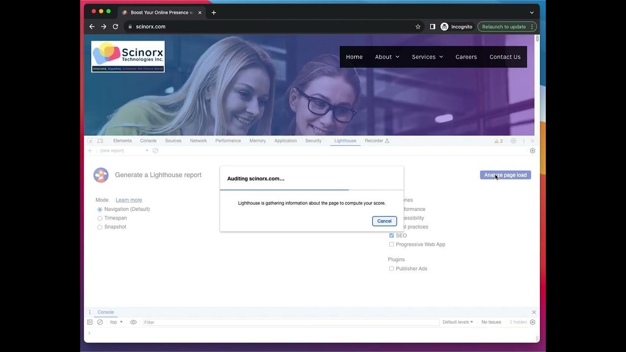 Get a perfect 100 Website Performance Score