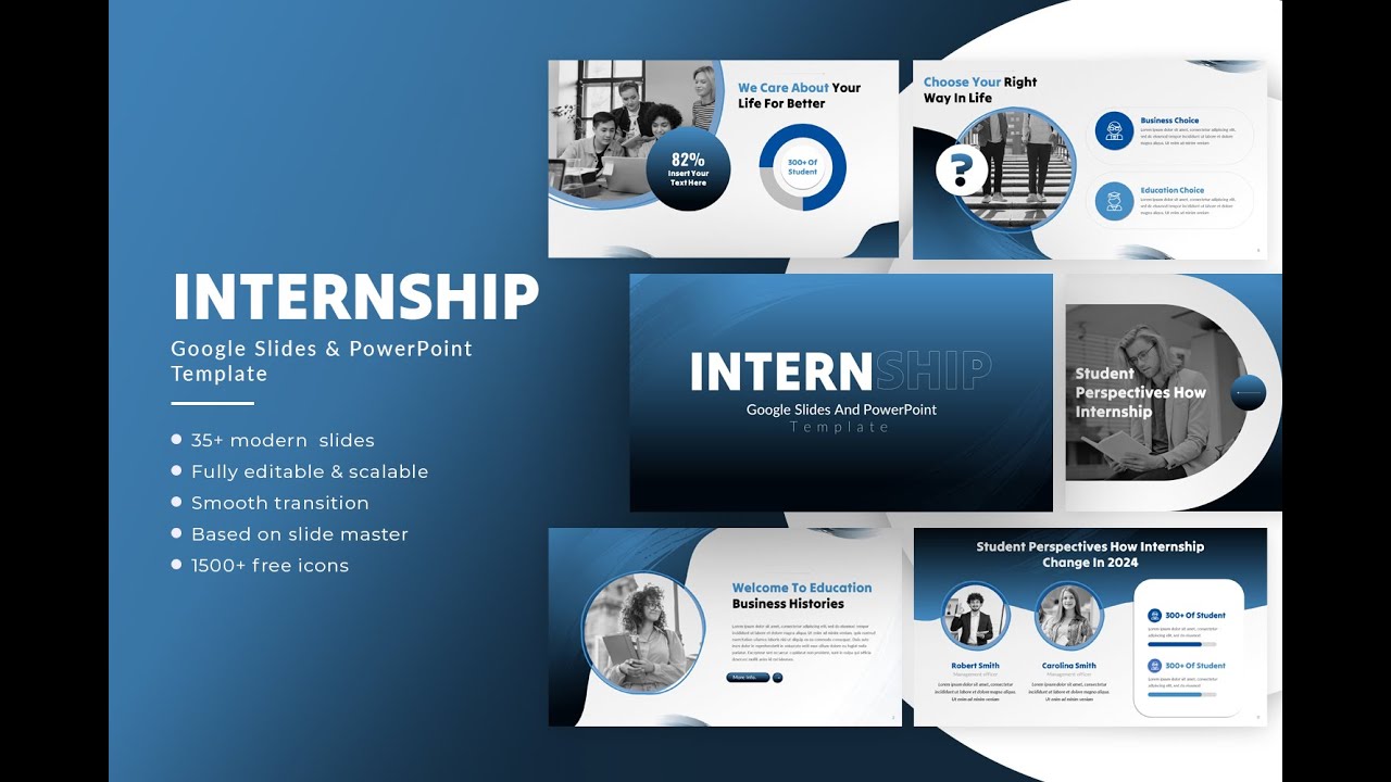 Internship Presentation Template