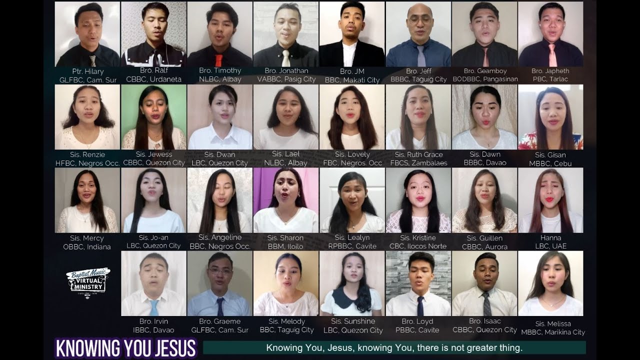 Knowing You (All I Once Held Dear) | Baptist Music Virtual Ministry | Ensemble