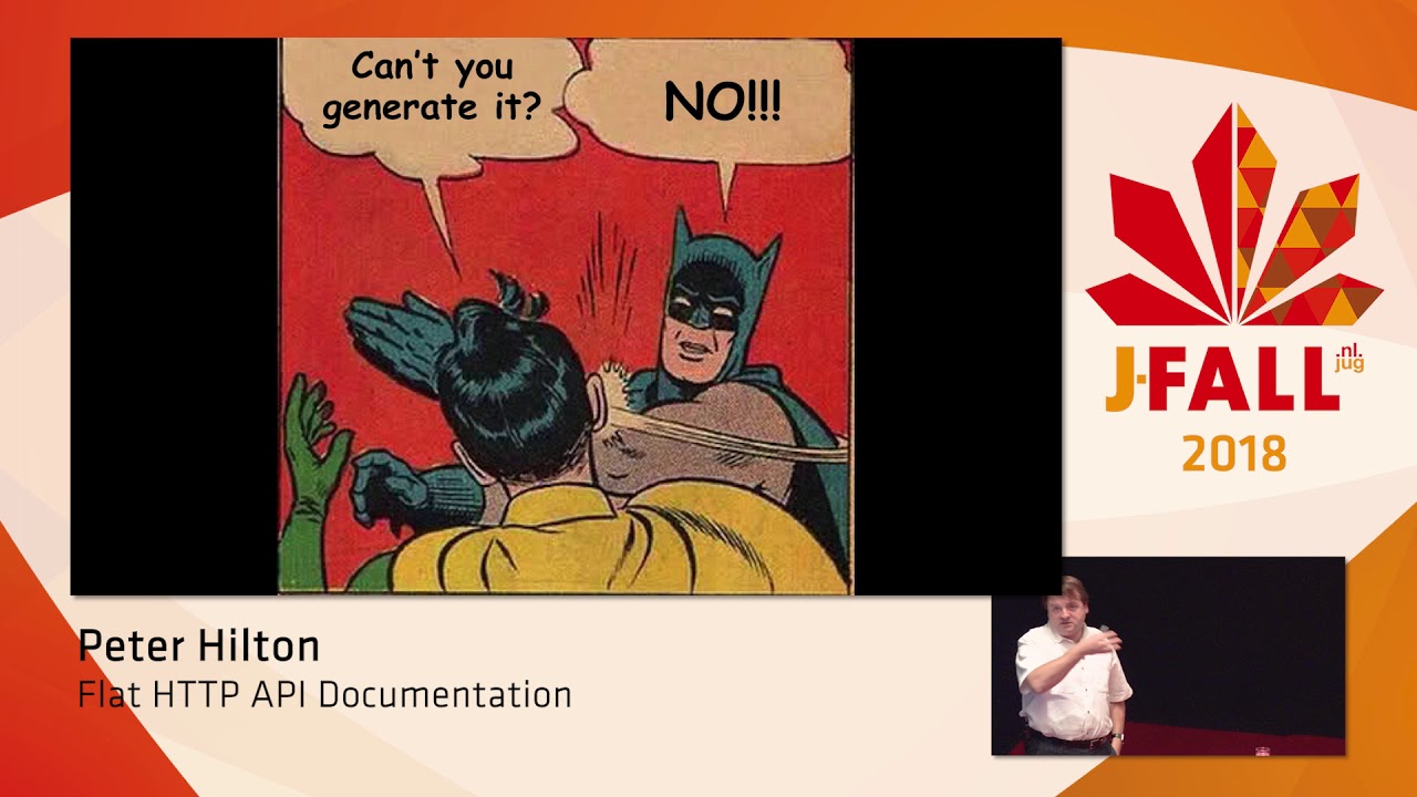 J-Fall 2018: Peter Hilton - Flat HTTP API Documentation