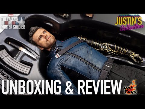 Hot Toys Winter Soldier Bucky Barnes The Falcon and The Winter Soldier Unboxing & Review