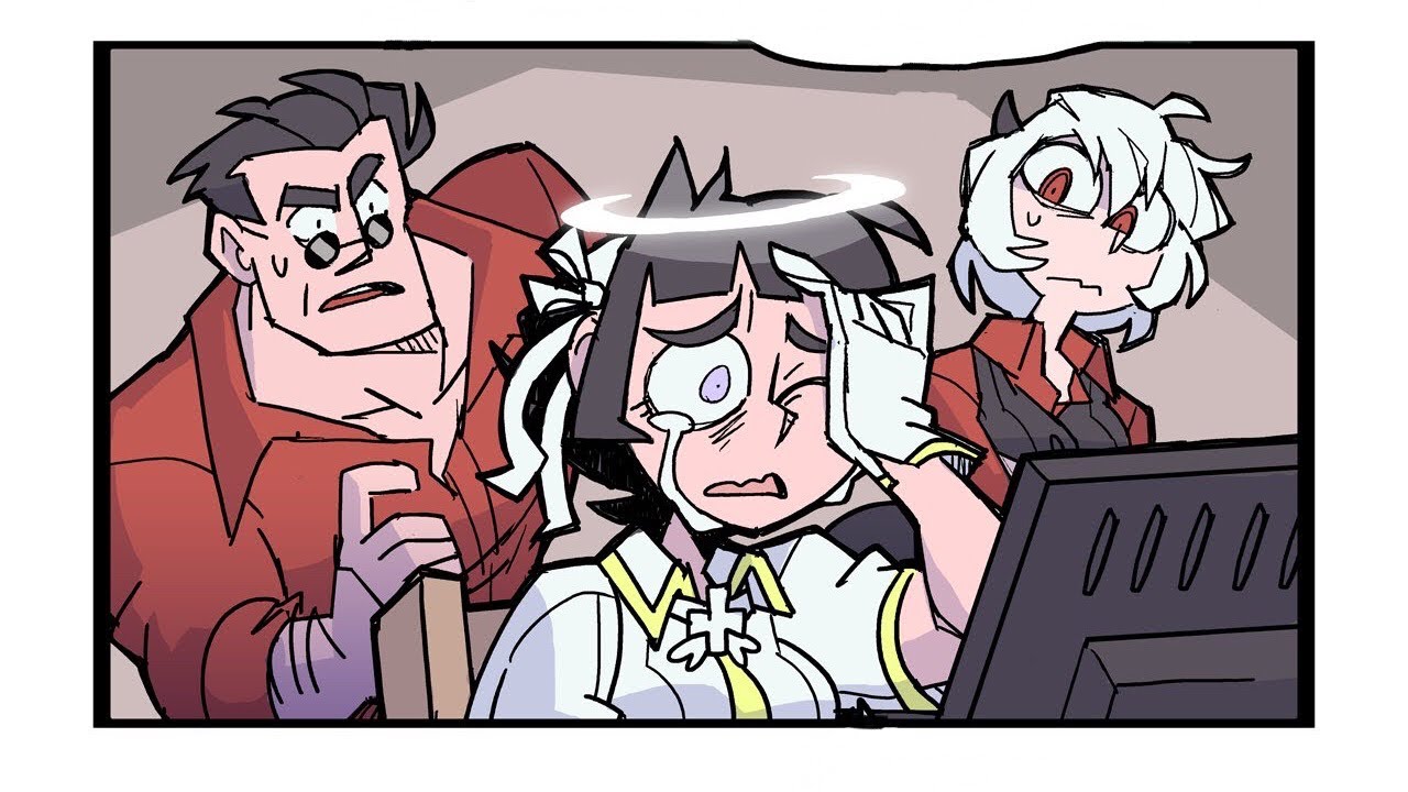 Turn-based Strategy Club (Helltaker Comic Dub)
