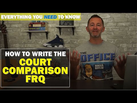 How to Write the Court Comparison AP Gov