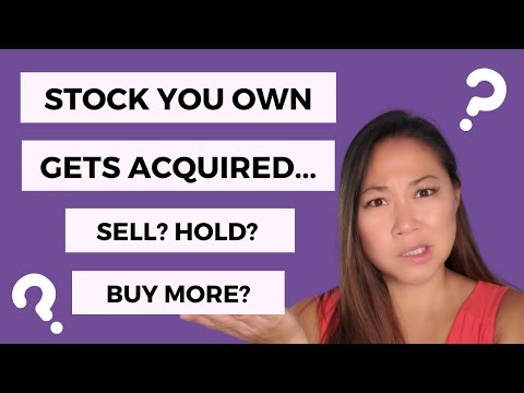 Stock acquired? What to do after the announcement...š