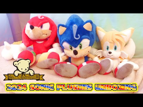 SanEi 2024 Sonic, Tails & Knuckles UNBOXING + REVIEW!