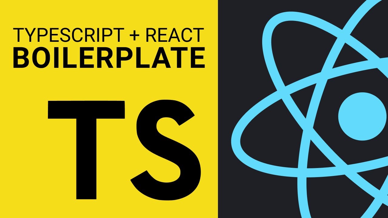 ReactJS TypeScript Boilerplate Setup | Typescript React Tutorial
