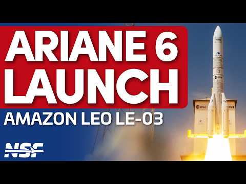 Amazon Leo (LE-03) Mission (Ariane 6) - RocketLaunch.Live