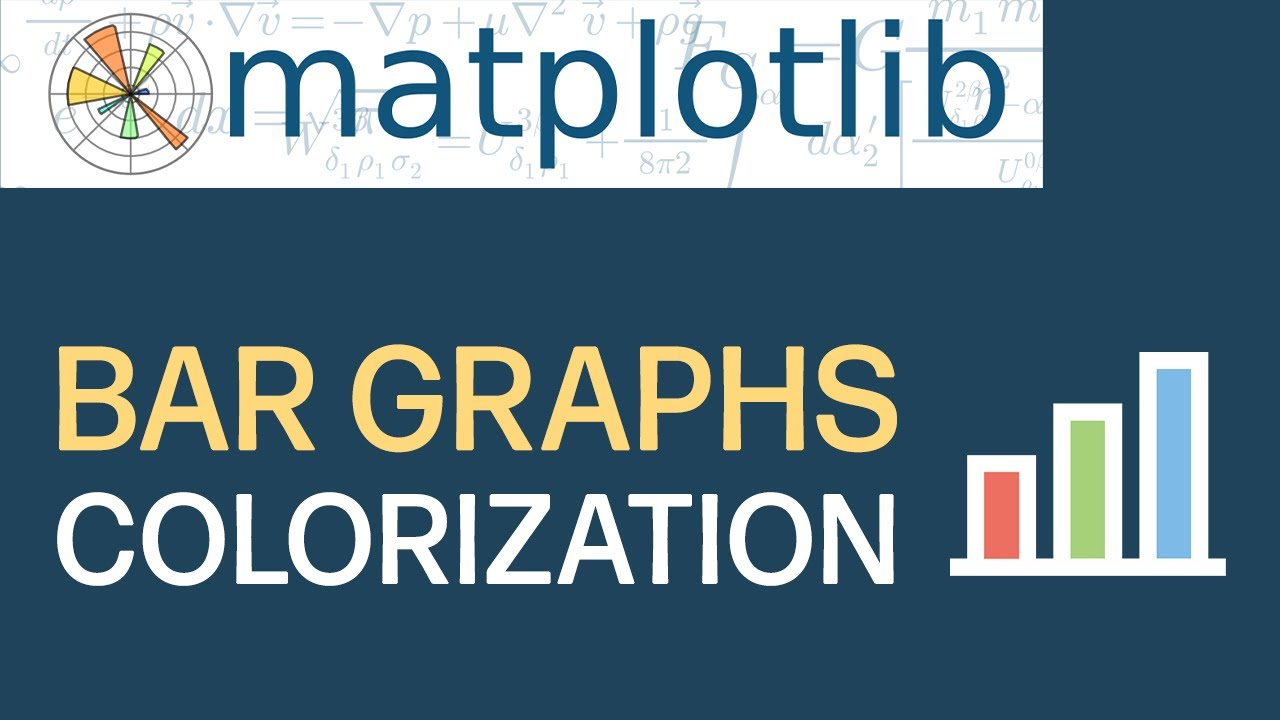 How To Colorize The Bars In A Bar Graph In matplotlib | matplotlib Tutorial