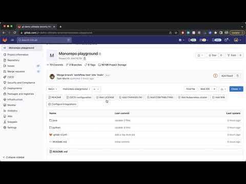 GitLab CI for Monorepos