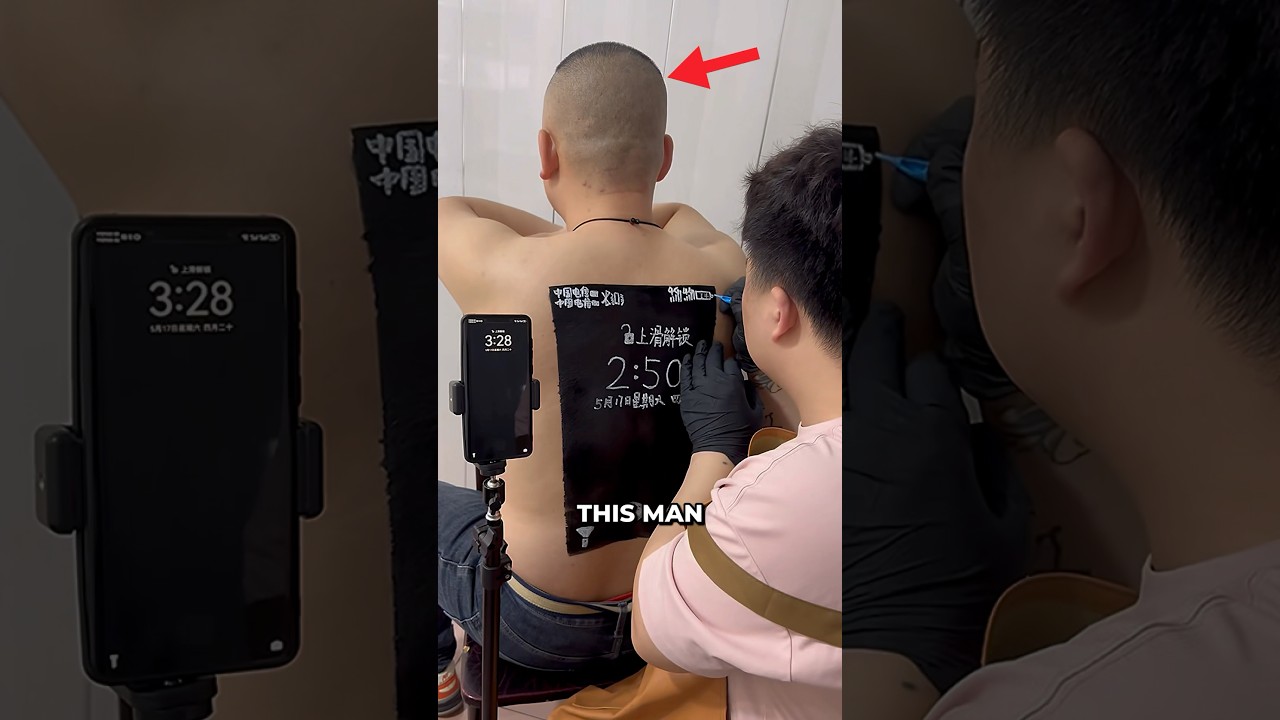 The Tattoo Artist Realized He Drew The Wrong Tattoo! 😂