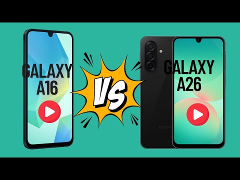 Samsung Galaxy A16 vs Samsung Galaxy A26 | what's the difference between the galaxy a16 and a26 5G?