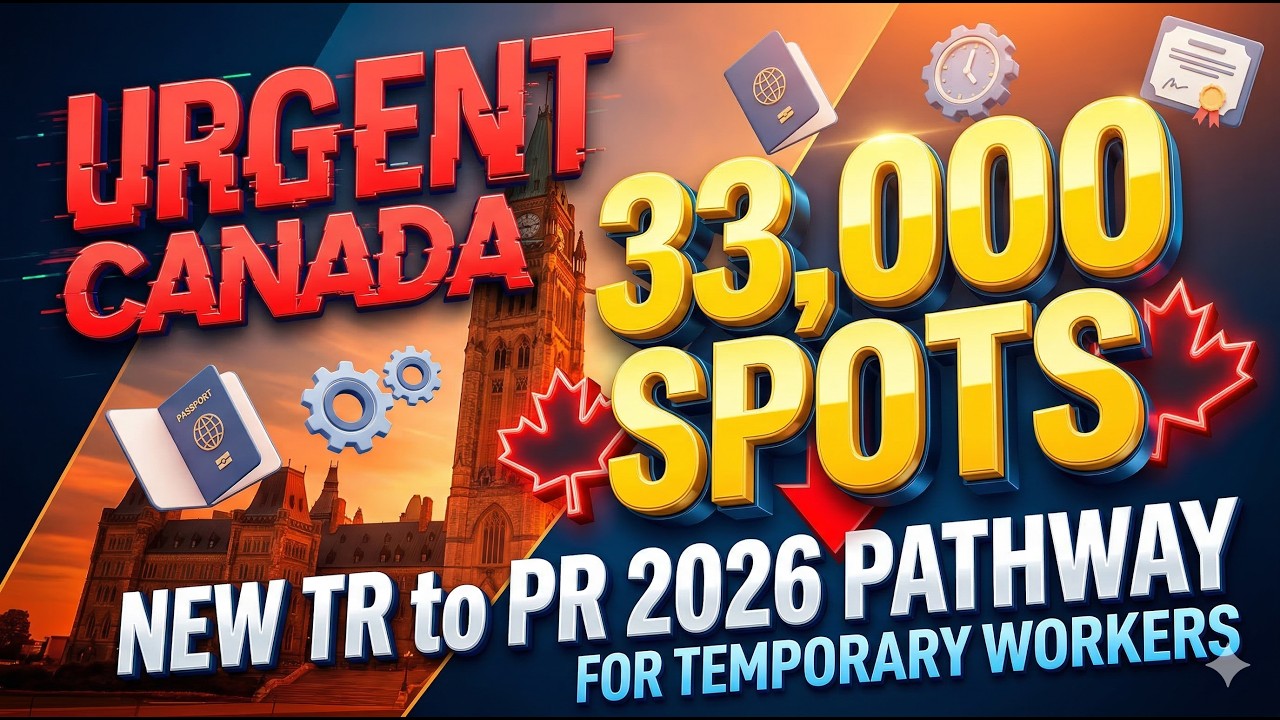 URGENT Canada’s NEW 2026 TR to PR Pathway Explained!