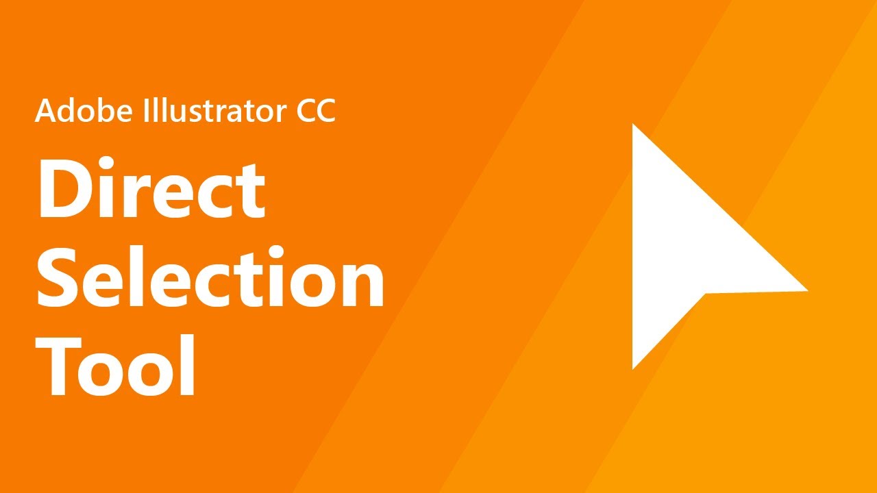 Direct Selection Tool - Adobe Illustrator CC Tutorial