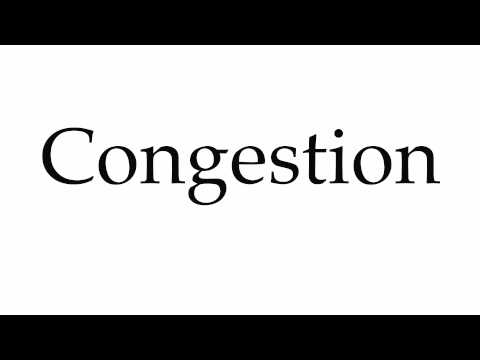 How to Pronounce Congestion