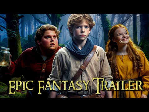 Epic Fantasy Novel Trailer using Ai video - Herman Plainly and the Curse of Windstorm Island