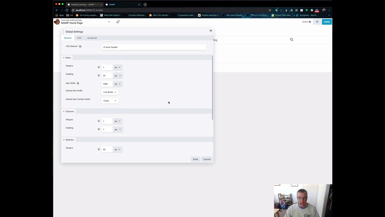Beaver Builder Theme 101   3 Global Settings