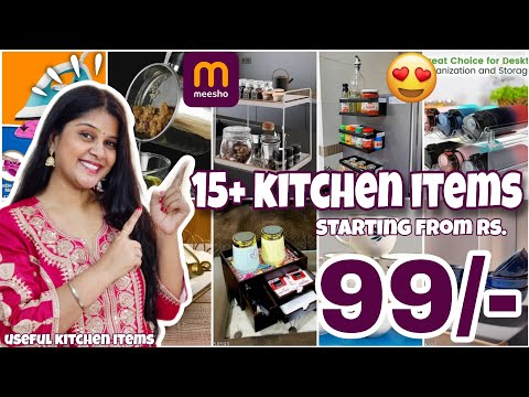 Meesho haul | Affordable items for kitchen | meesho kitchen haul | Everyday use items