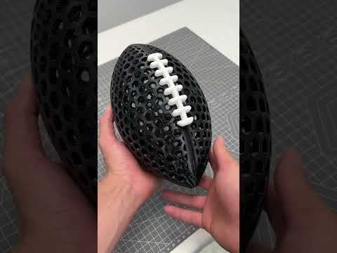Airless Football printed by Bambu A1