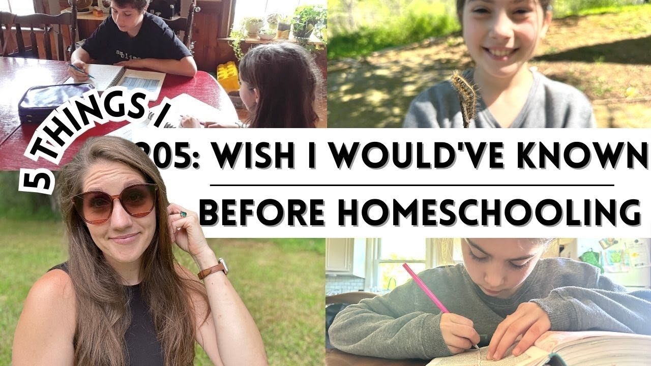5 Things I Wish I Would've Known BEFORE Homeschooling 🤦🏻‍♀️ Veteran Homeschool Mom Insight
