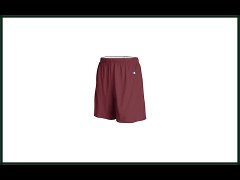 Champion 6.3 oz Cotton Gym Shorts Review