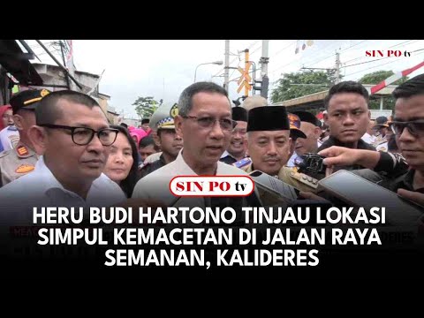 Heru Budi Hartono Tinjau Lokasi Simpul Kemacetan di Jalan Raya Semanan, Kalideres