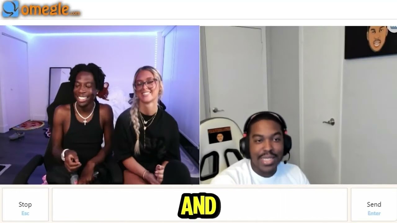 andre castle vs funnybulquill on omagle got heated 😳