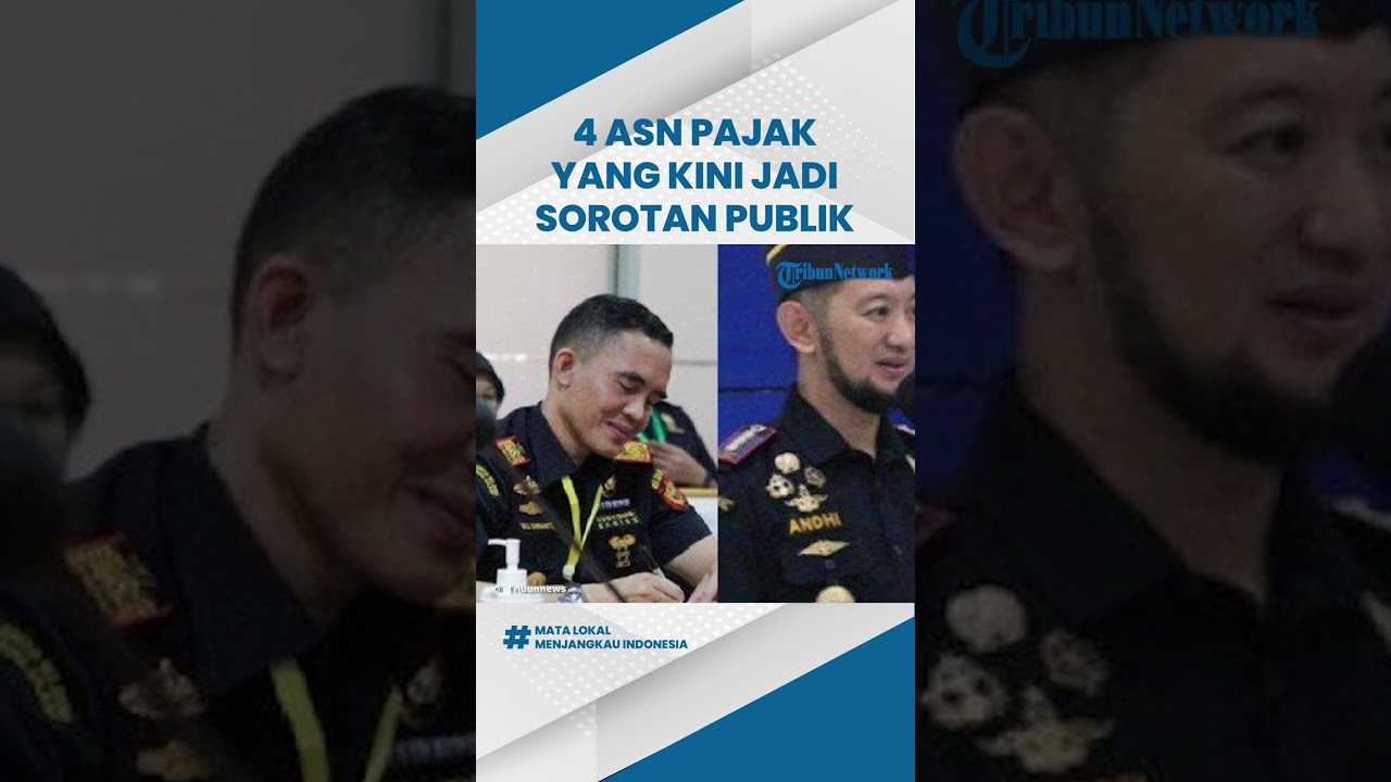 Buntut Kasus Mario, Kini 4 ASN Pajak Jadi Sorotan Publik terkait Harta ...