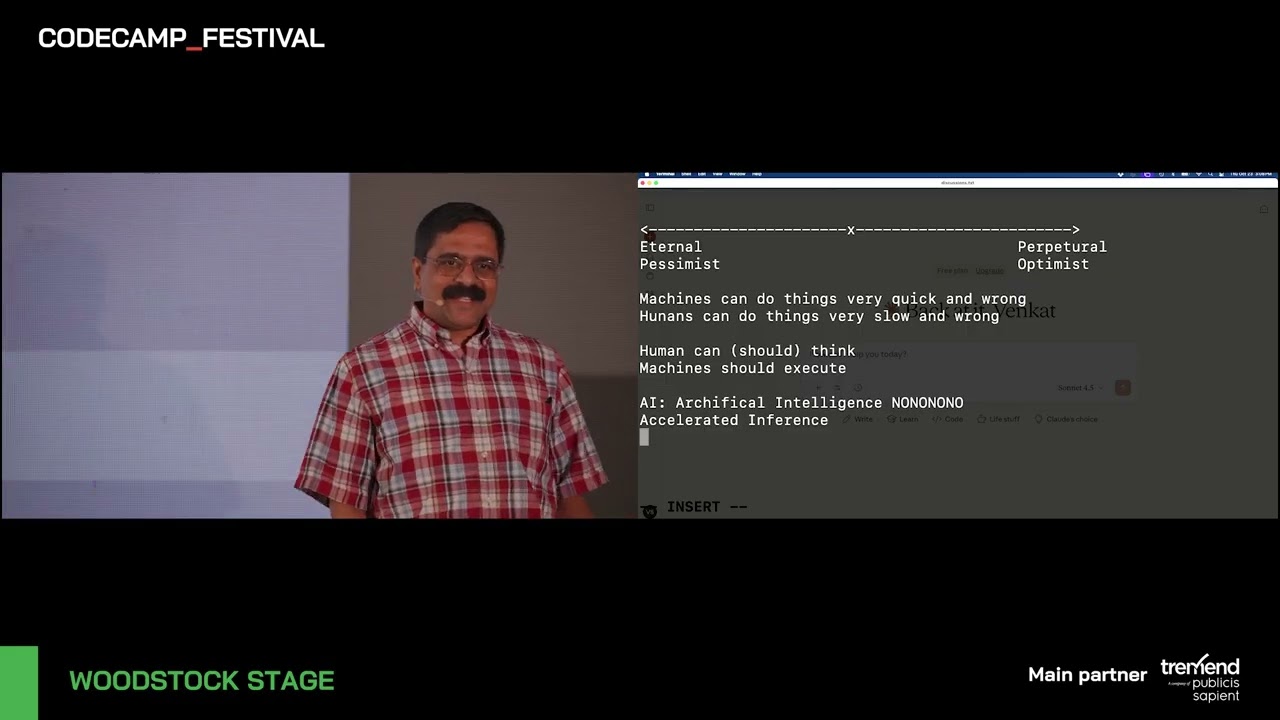 Identifying and fixing Issues in Code using AI-based tools, Venkat Subramaniam