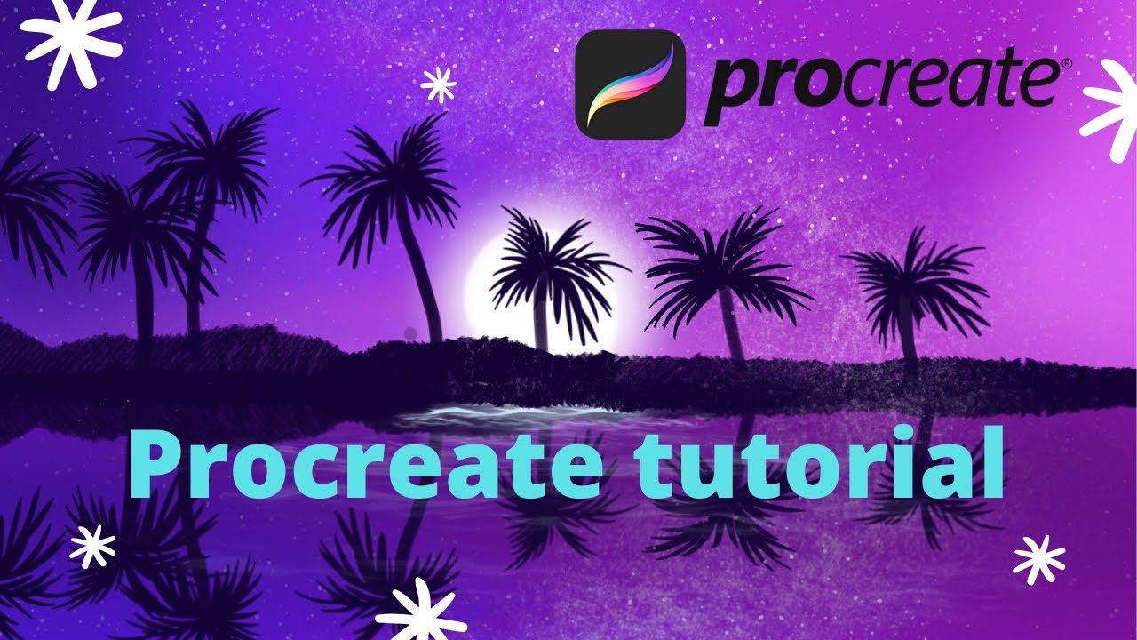 Procreate artwork and time lapse handcam, procreate tutorial