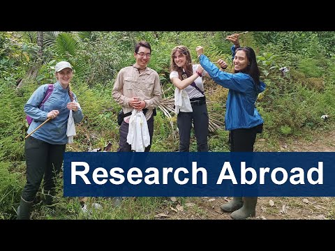 Research Abroad: Student Research Experience Around the World