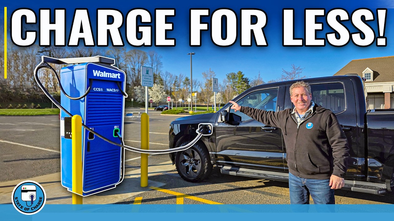 Walmart's New Jersey Charging Station Costs Less And Is More Powerful Than Local Tesla Supercharger