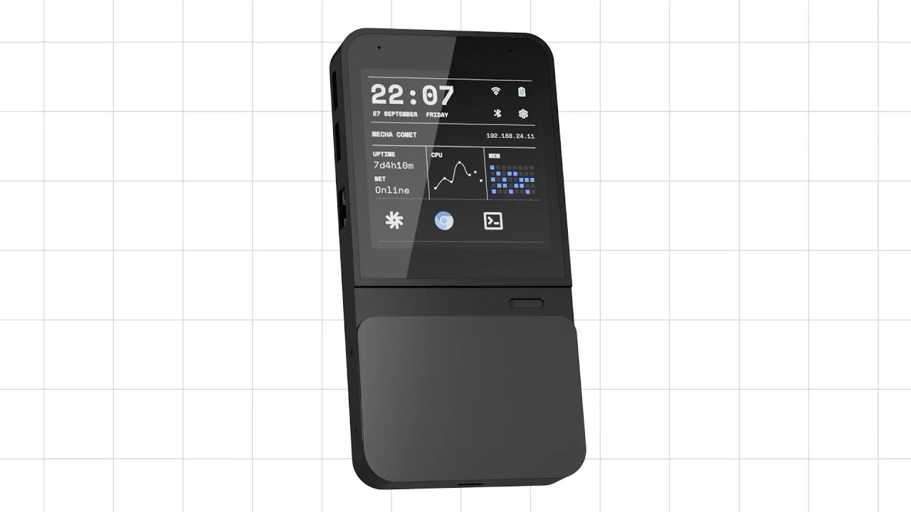 Linux Powered Mini PC in Your Pocket? The Mecha Comet Makes It Happen!