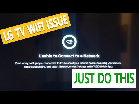How To Fix LG TV WIFI ISSUES (Unable To Connect | Turn off Problem ) Just One Trick To Fix This.
