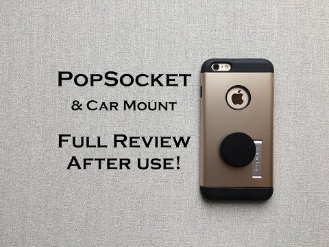 POP SOCKET & Car Mount- { Full Review after use! }