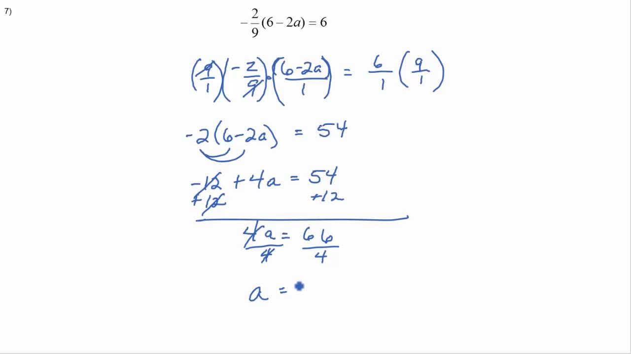 Algebra 1 Chapter 4 Practice Test Solutions