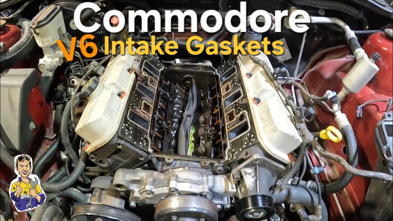 Commodore Intake Manifold Gasket Replacement the Good old V6 Ecotec 